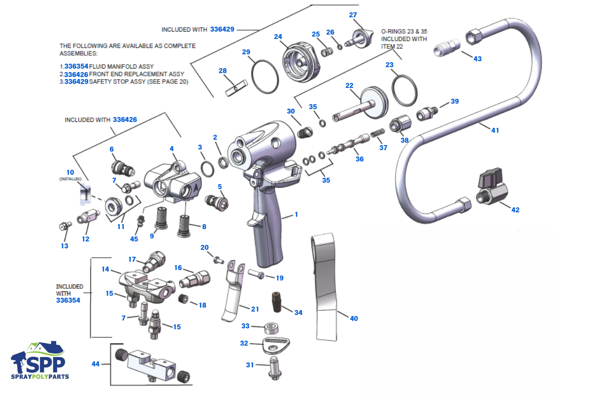 Binks Spray Guns – Spray Foam Parts